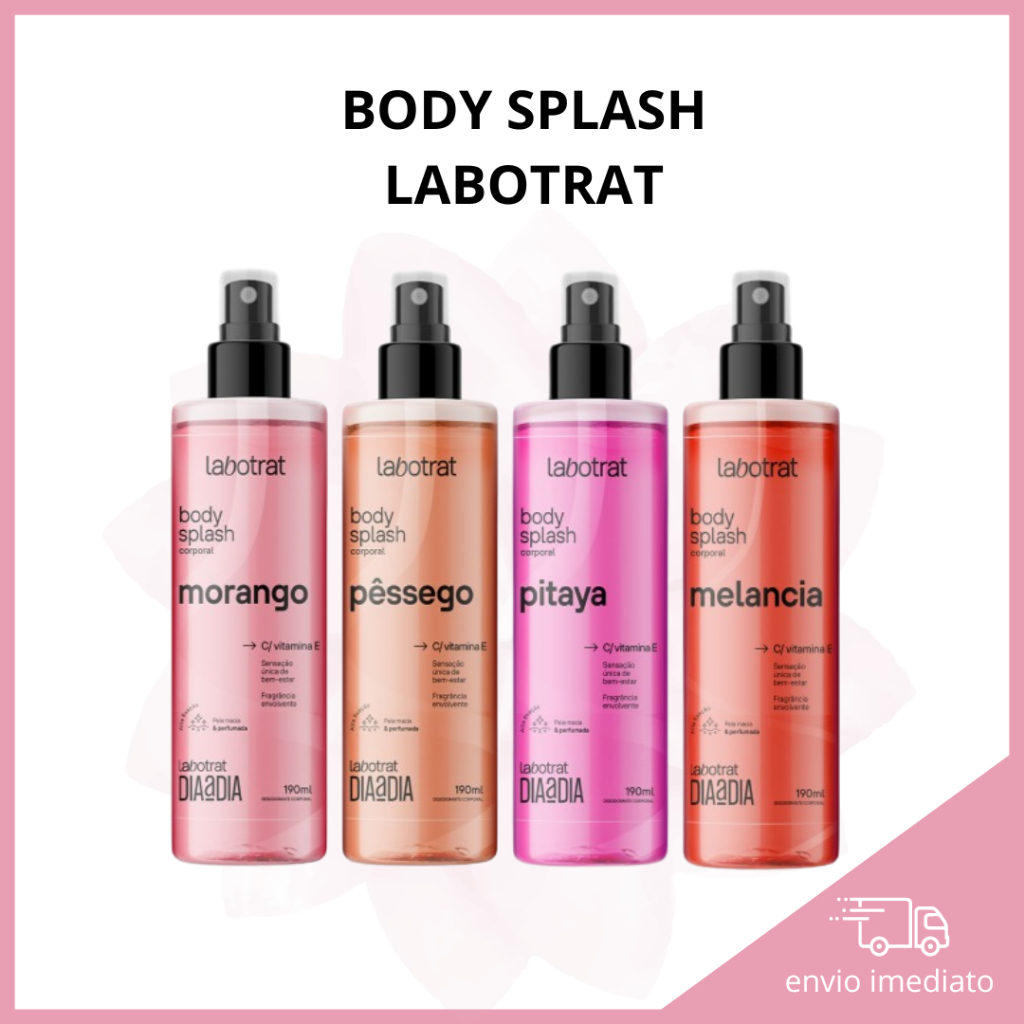 BODY SPLASH LABOTRAT 190ML (ESCOLHA O SEU) | Shopee Brasil