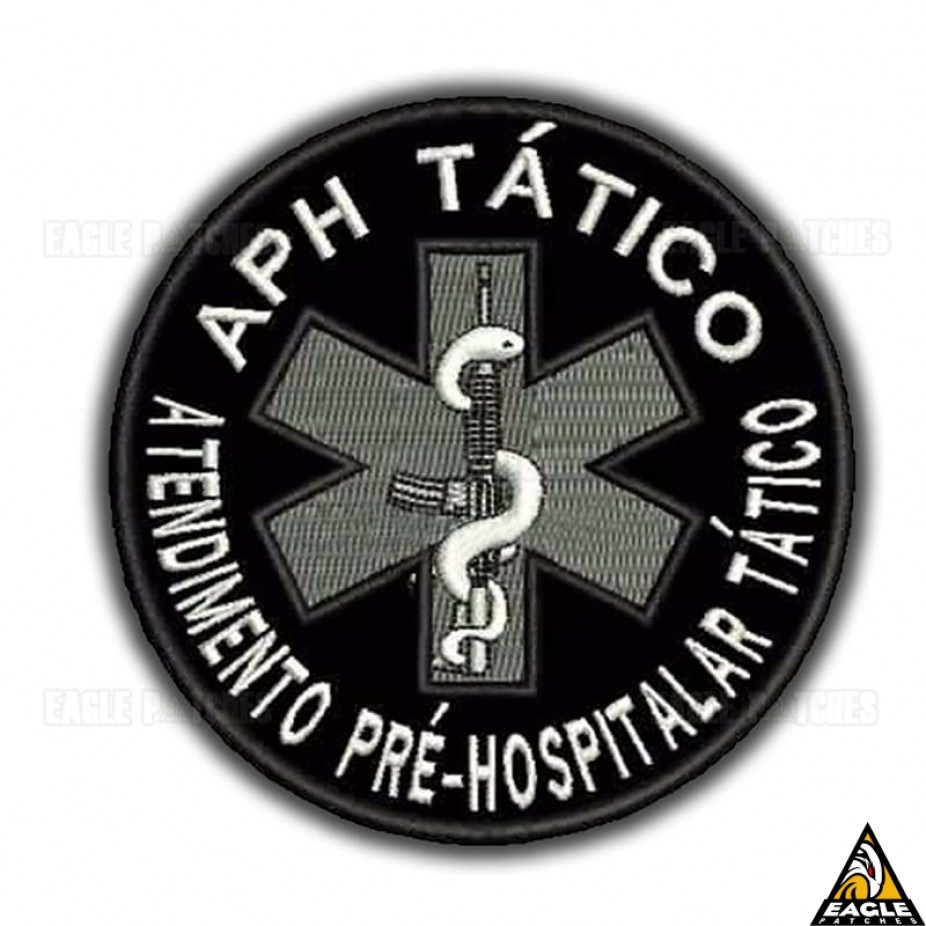 Patch Bordado Aph Tático | Shopee Brasil
