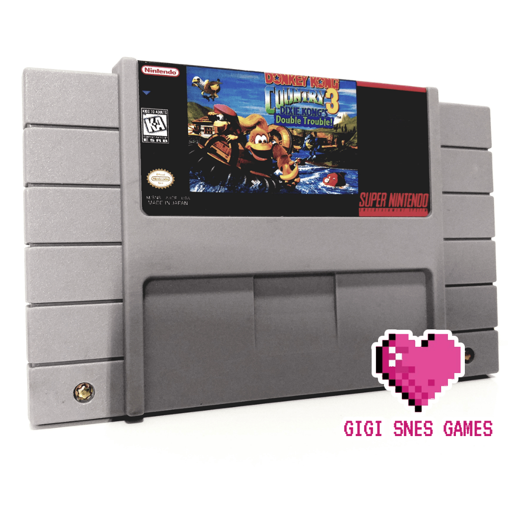 Jogo Donkey Kong Country 3 (DK3) para Super Nintendo ( SNES ) | Shopee ...