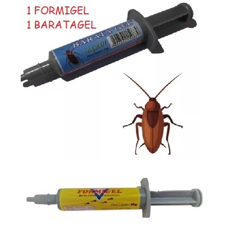 Kit com 2 Formigel + 2 Baratagel | Shopee Brasil