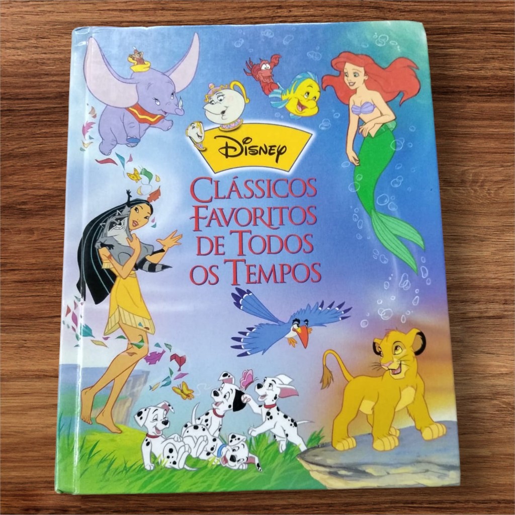 Livro Disney: Clássicos Favoritos De Todos Os Tempos | Shopee Brasil