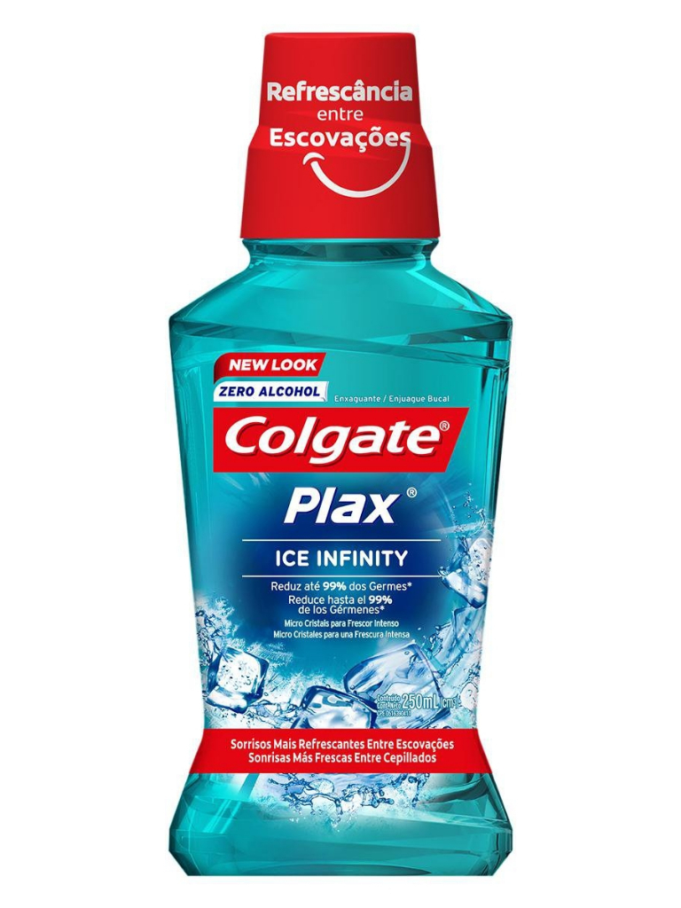 Enxaguante Bucal Colgate Plax Ice 250 ml | Shopee Brasil