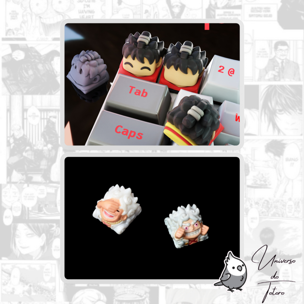 Keycap Personalizada Luffy - One Piece | Shopee Brasil