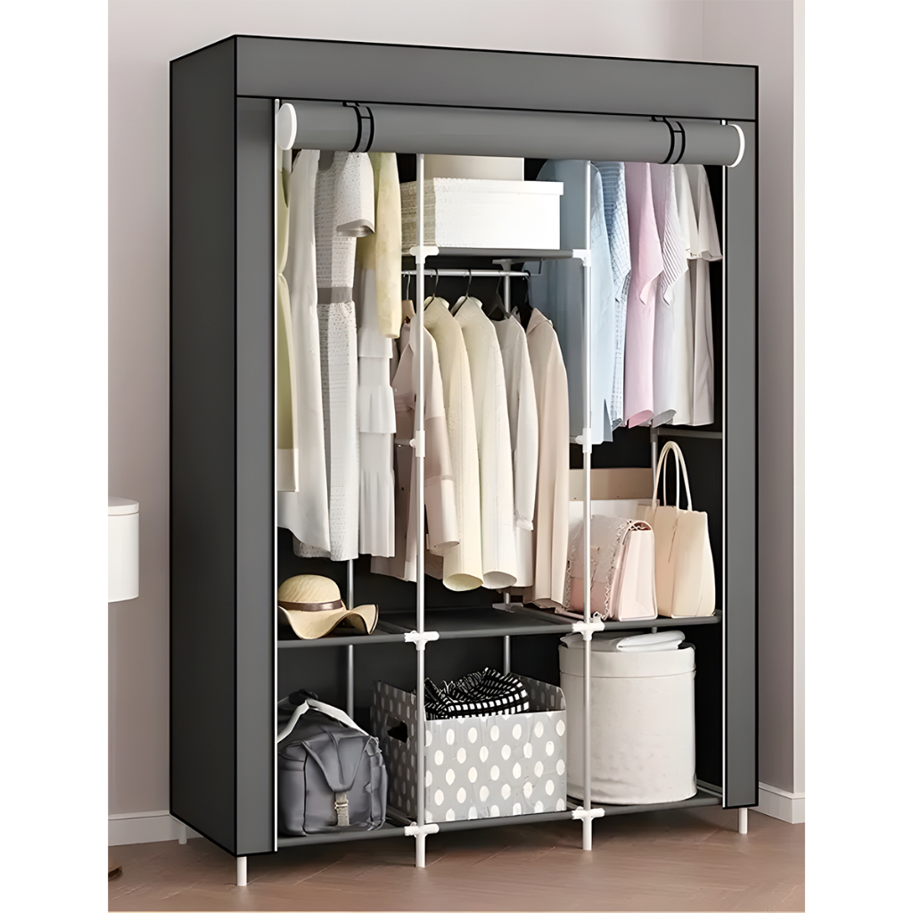 Guarda Roupa Dobrável Organizador De Roupas Armário Closet Dobrável ...