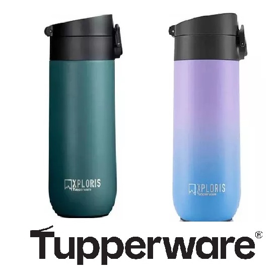 Garrafa Tupperware Térmica Xploris 450ml | Shopee Brasil