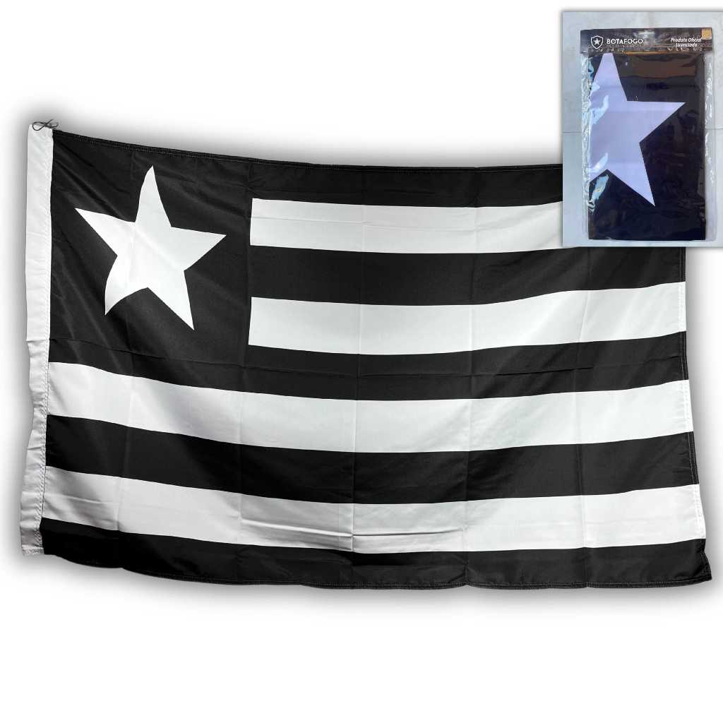 Bandeira time Botafogo oficial licenciada 130 x 90 torcedor | Shopee Brasil