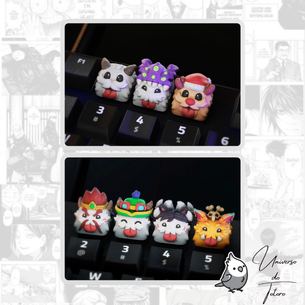 Keycap Personalizada Poros LOL | Shopee Brasil