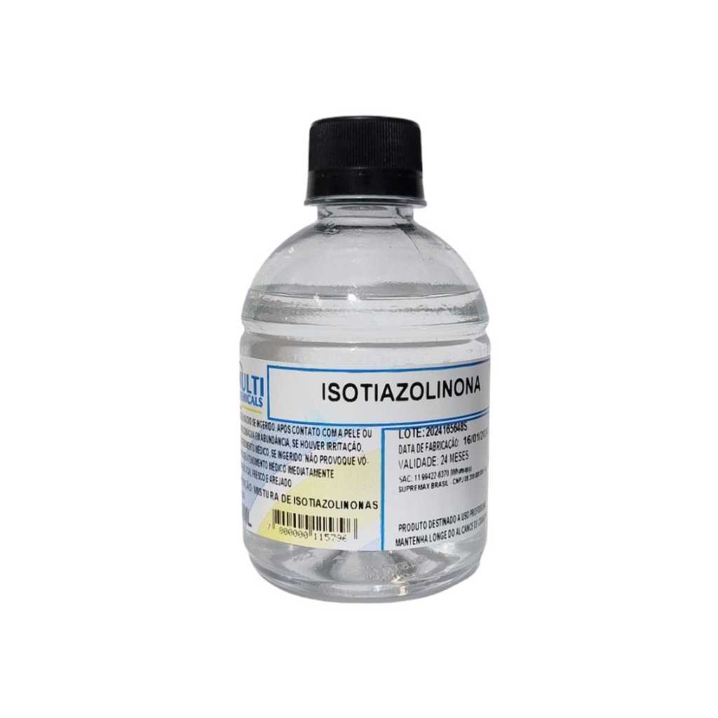 Isotiazolinona - antimicrobianos - 250ml -Multichemicals | Shopee Brasil