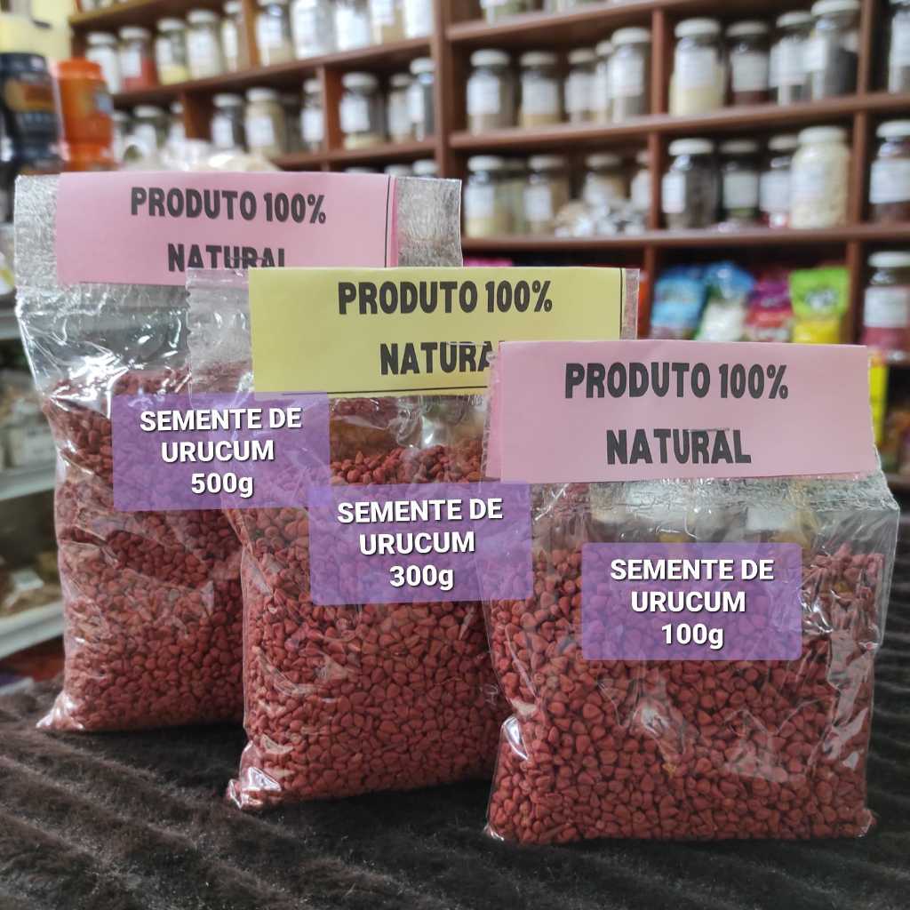 SEMENTE DE URUCUM À GRANEL | Shopee Brasil