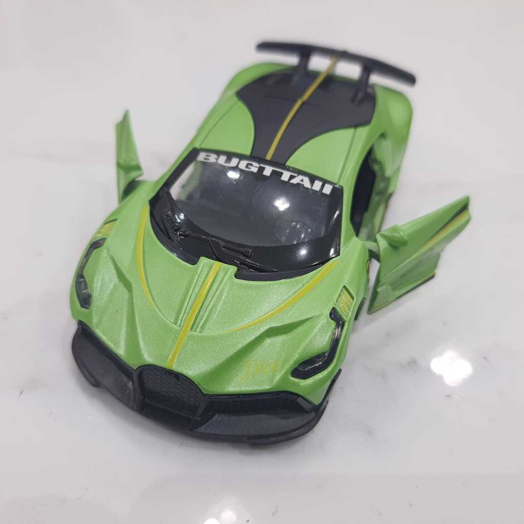 Miniatura carrinho de ferro Ferrari SF90 e Bugatti Veyron Divo | Shopee ...