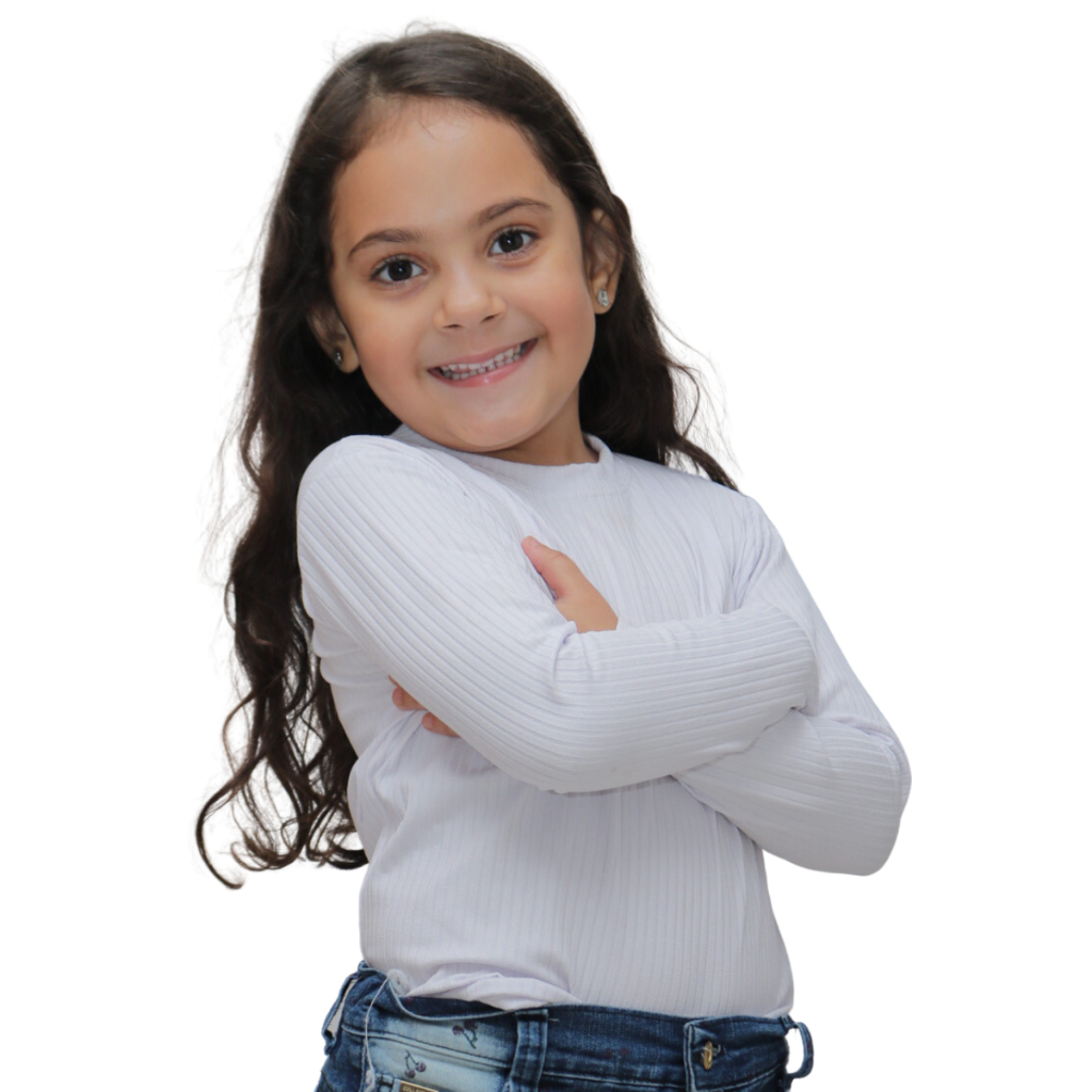 Kit 2 Blusas infantil Menina Luxo Frio Inverno Manga Longa Ribana Canelada | Shopee Brasil