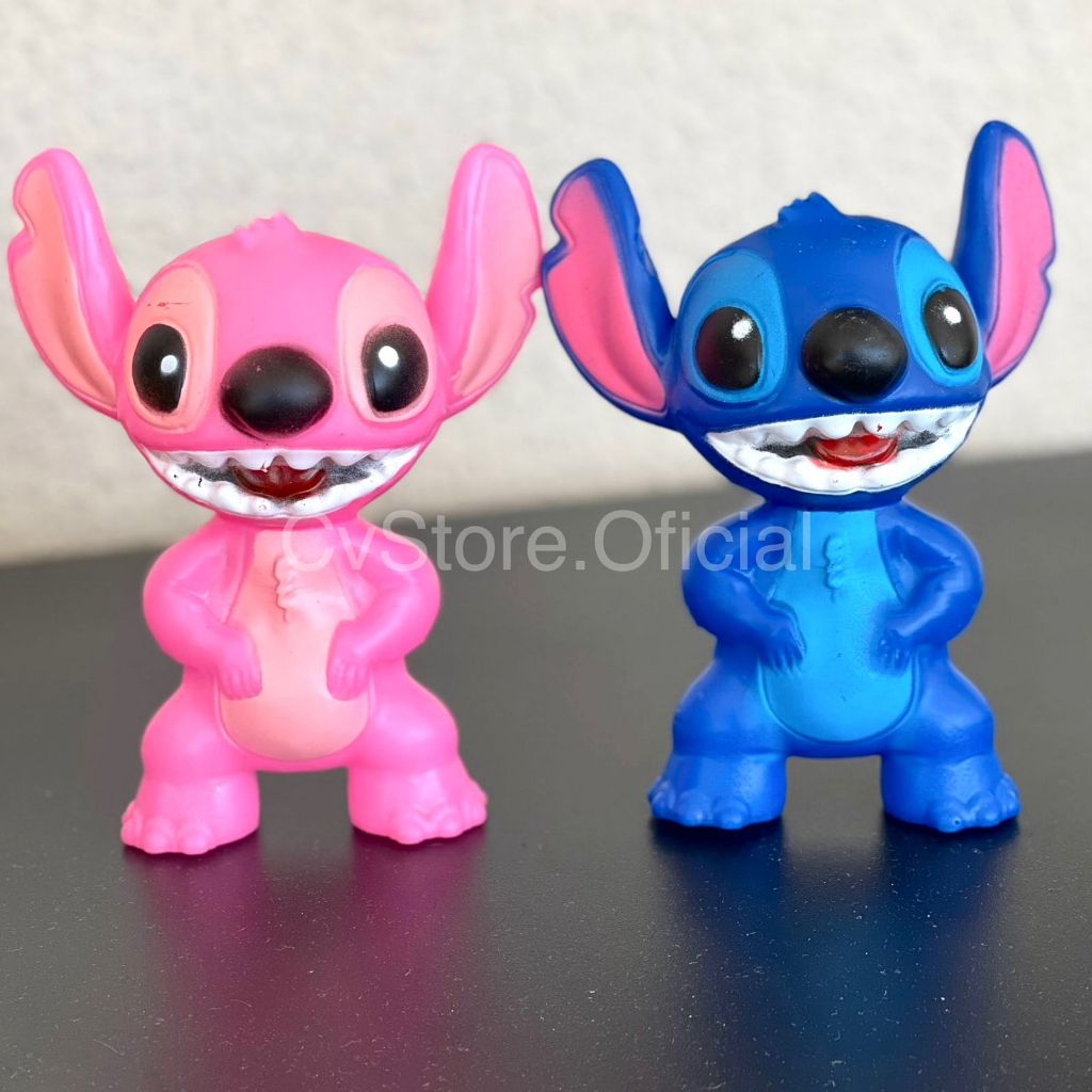 Kit 2 Bonecos Infantil Lilo & Stitch Filme Lançamento Desenho Animado ...