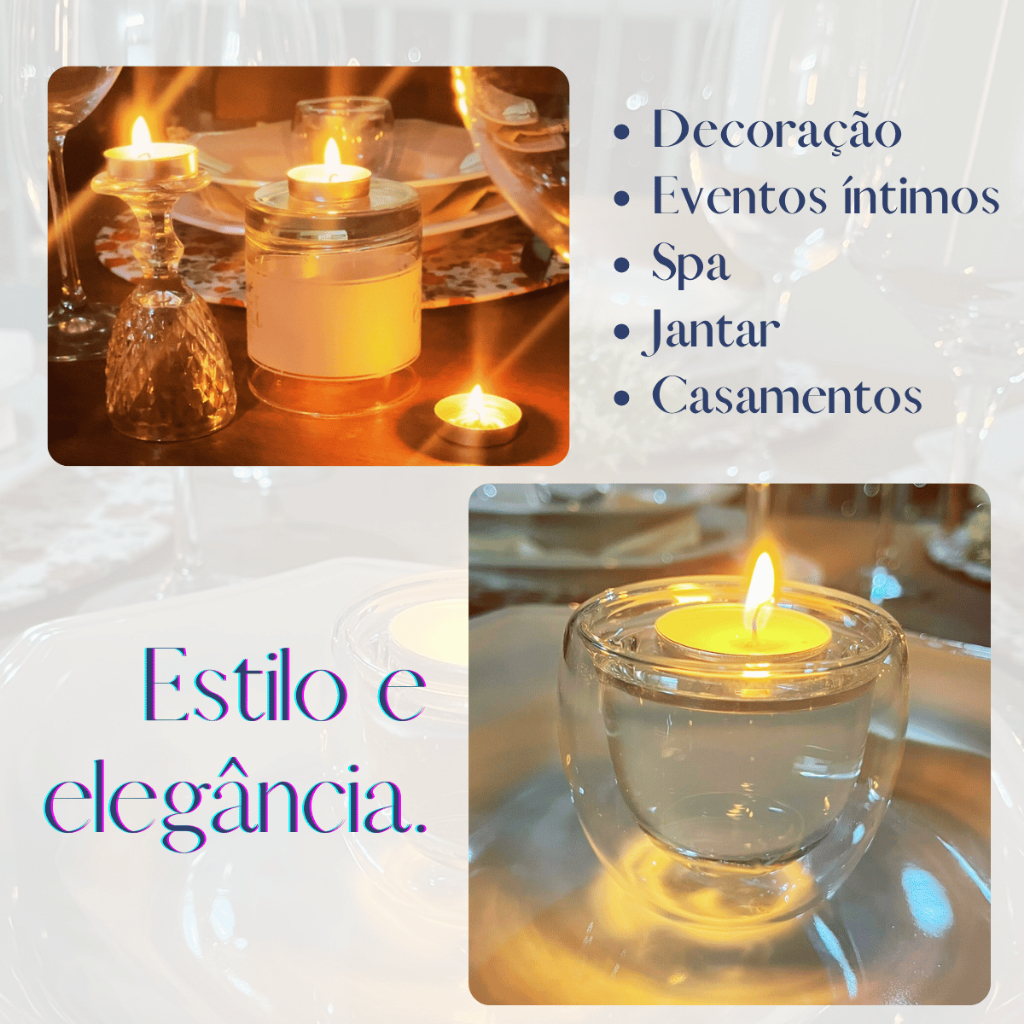 Mini vela rechaud aromática colorida flutuante decoração spa mesa posta ...