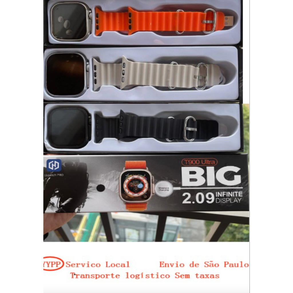 T900 Ultra T900 PRO MAX L Série 8 Smartwatch Bluetooth | Shopee Brasil