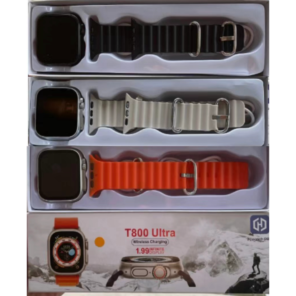 Série 8 Bluetooth Smartwatch T800 Ultra T900 PRO MAX L i9 Ultra Max IWO ...