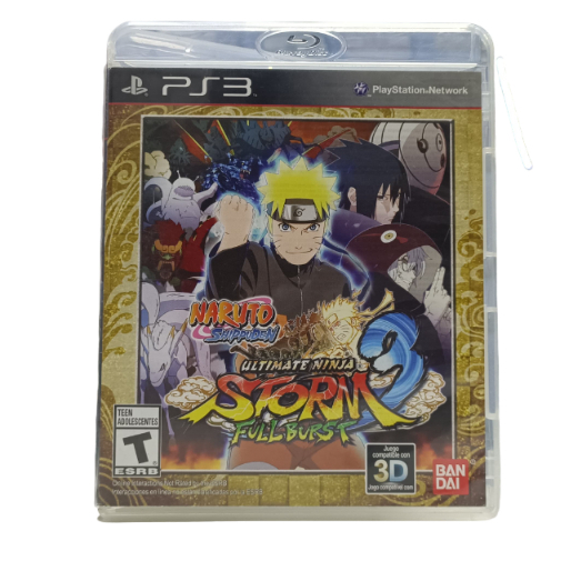Naruto Shippuden: Ultimate Ninja Storm 3 Full Burst para PS3 (Usado ...