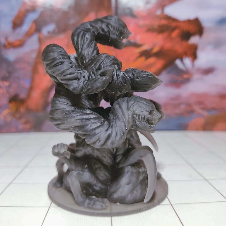 Miniatura RPG False Hydra Hidra Falsa Criatura Enorme d&d DnD Dungeons ...