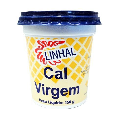 Cal Virgem 150g Linhal - 4 unidades | Shopee Brasil