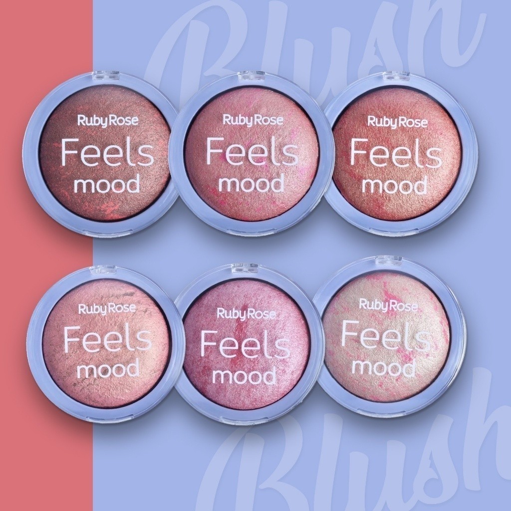 Blush Ruby Rose Marble Blush Feels Mood Sabrina Carpenter | Shopee Brasil