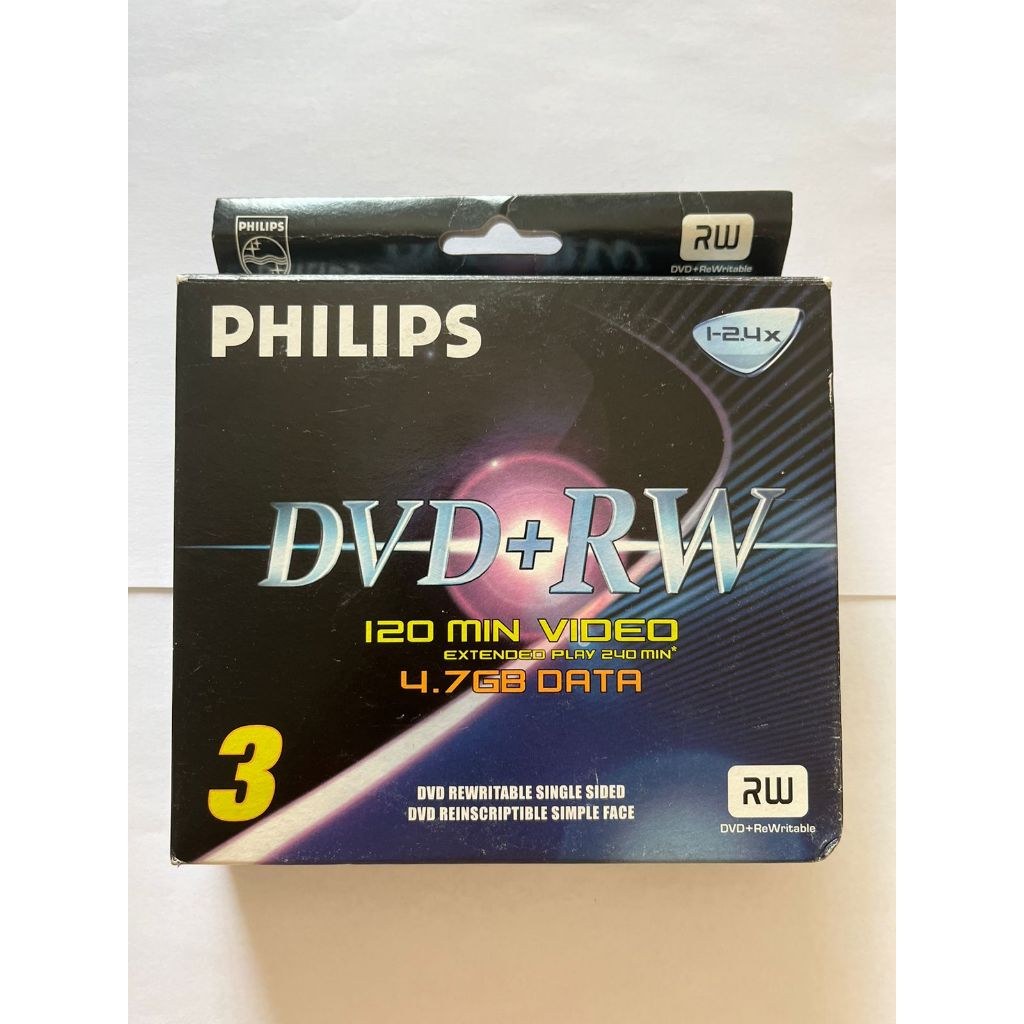 DVD+R RW PHILIPS 17 DVDS VIRGEMS 1-24X 4.7GB 120MIN SEM PACK OEM NO ...
