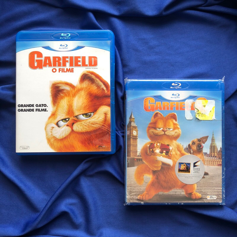 Filme Blu-Ray Garfield 1 e 2 - Dublado e Legendado | Shopee Brasil