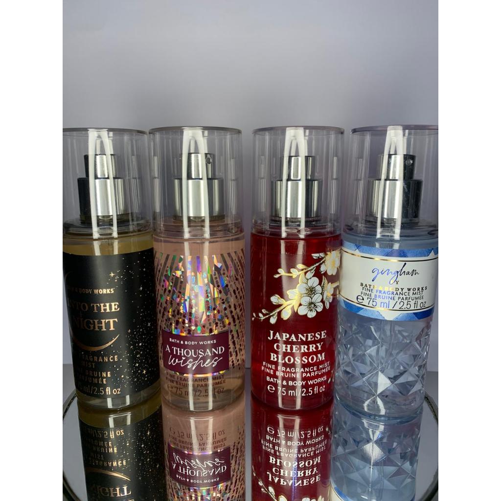 Mini Body splash Bath & Body Works 75ml | Travel size | Shopee Brasil