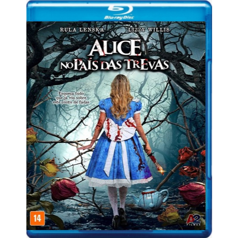 Blu ray Filme Alice no País das Trevas Dublado e Legendado | Shopee Brasil
