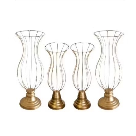 Vaso aramado 2 vasos de 35cm, 2 vasos 45cm um luxo para bordar com pérolas ou pedrarias ou pode ...