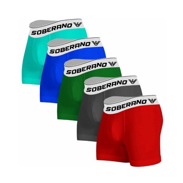 Kit 5 Coecas Masculino Cueca Box Masculina | Shopee Brasil