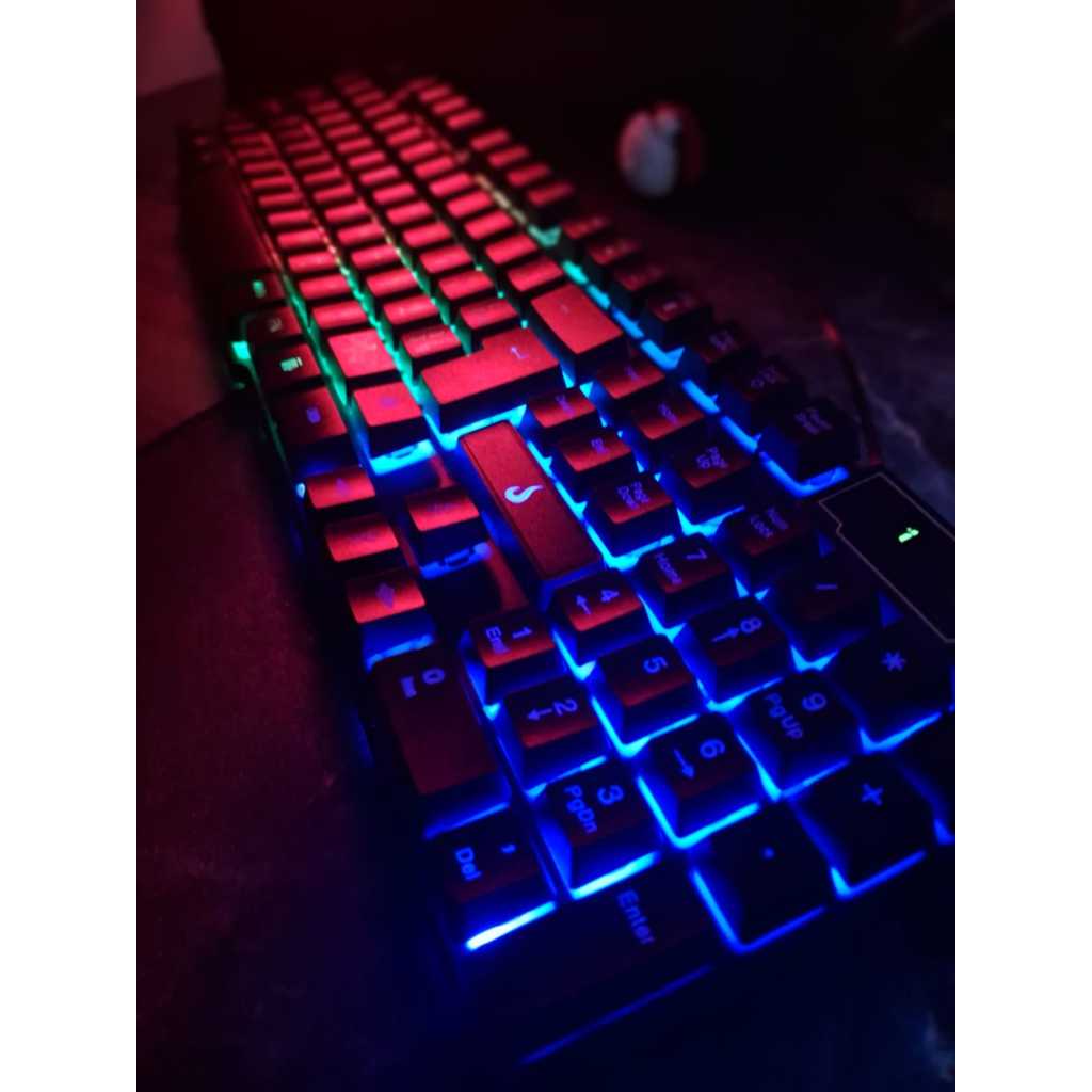 Teclado Gamer Rise Mode G1 Full, USB, Preto | Shopee Brasil