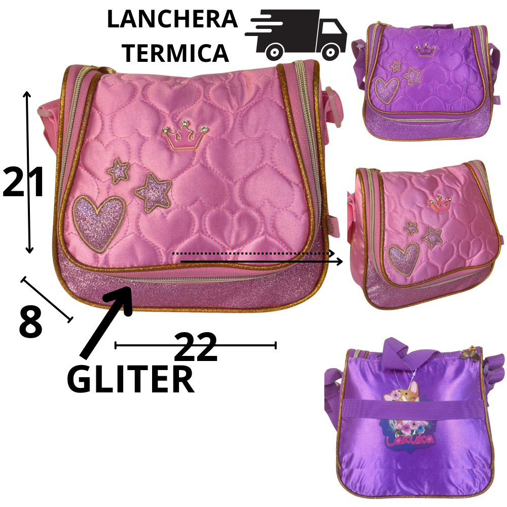LANCHEIRA ESCOLAR TERMICA LAKUKA | Shopee Brasil