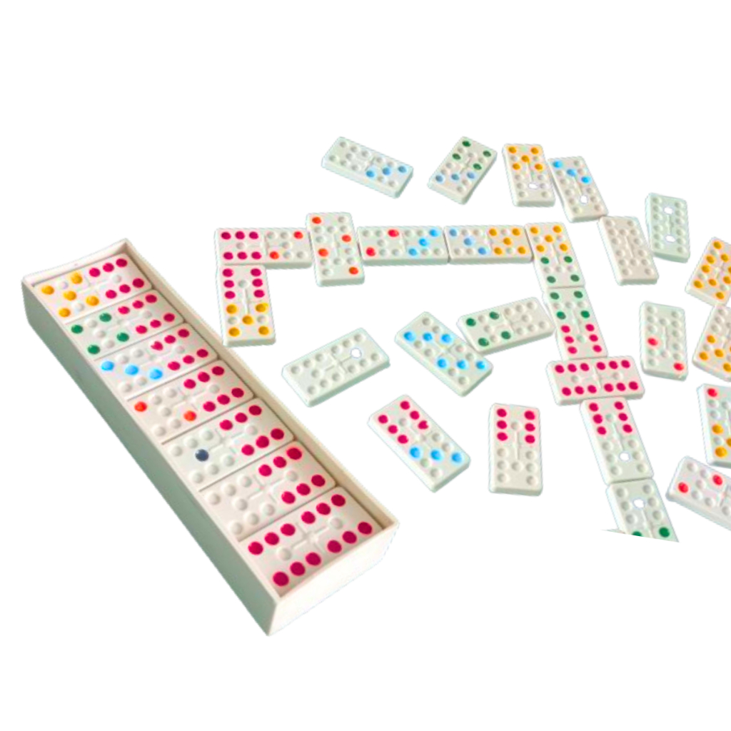 Dominó Kit com 30 Jogo de Domino Plástico Lembrancinha Festa Domino ...