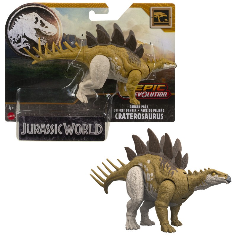 Dinossauro Brinquedo Jurassic World Craterosaurus Mattel | Shopee Brasil