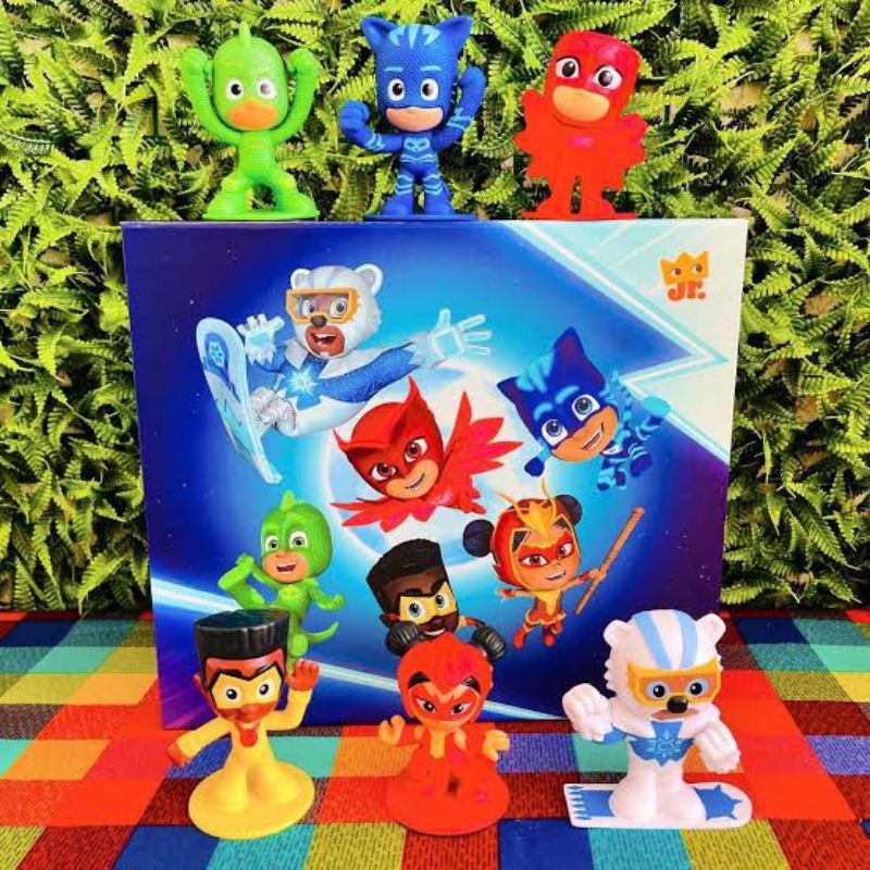 Brinquedos do Burguer King da Linha "PJ Masks" 2024 | Shopee Brasil