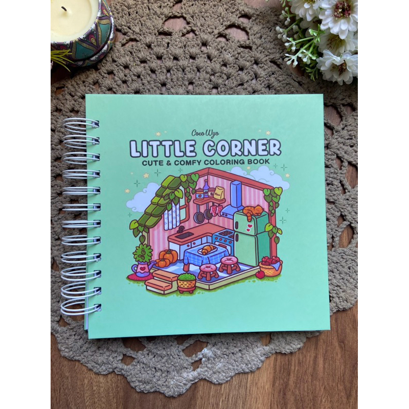 livro de colorir Little Corner personalizado fofo | Shopee Brasil