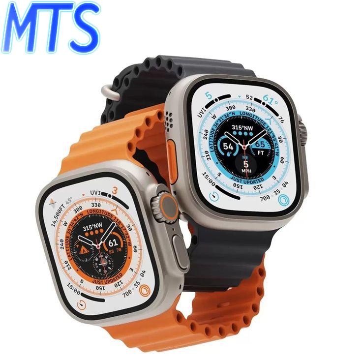 MTS Relógio Smartwatch Inteligente Watch 8 Ultra + 1 Pulseira De ...