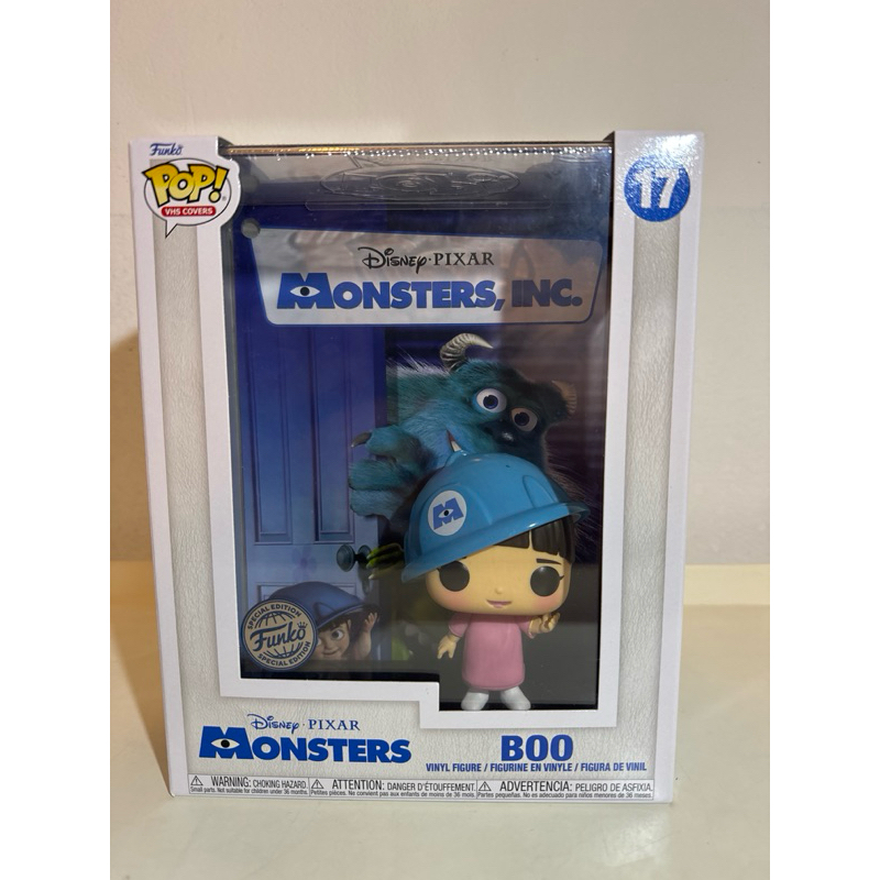 Funko Pop Boo VHS Cover 17 - Monster INC Disney | Shopee Brasil