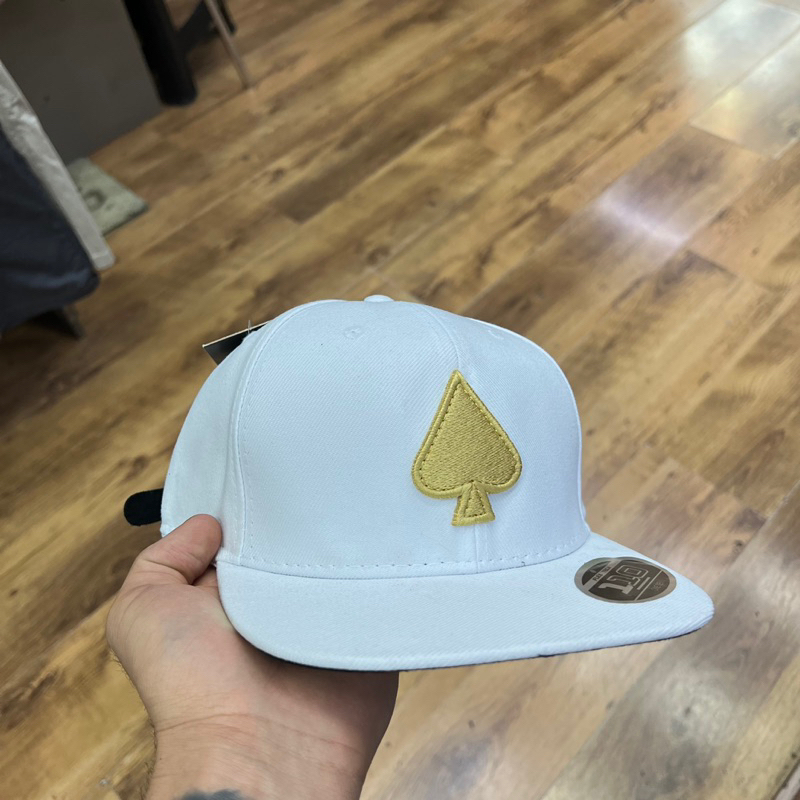 Boné Mcd Golden core branco relíquia de cria fitão de couro | Shopee Brasil