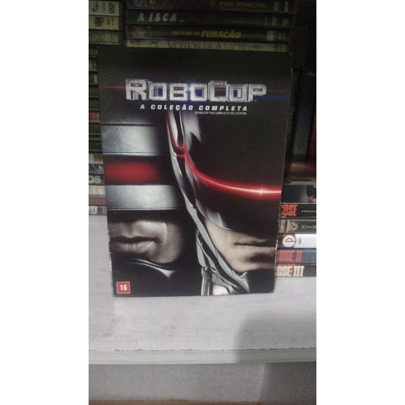 Dvd coleção Robocop (partes 1, 2, 3 e remake)- 4 discos- original em ...
