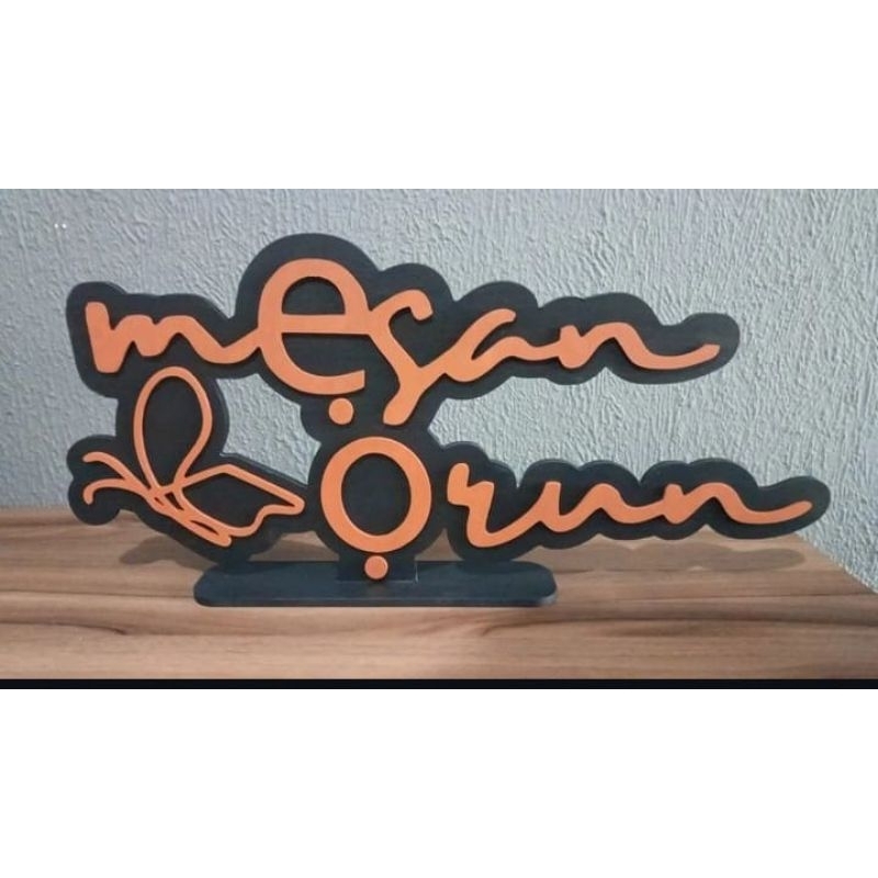 Placa personalizada MDF 3mm de fundo aplique 3mm cru ou pintado COM ...