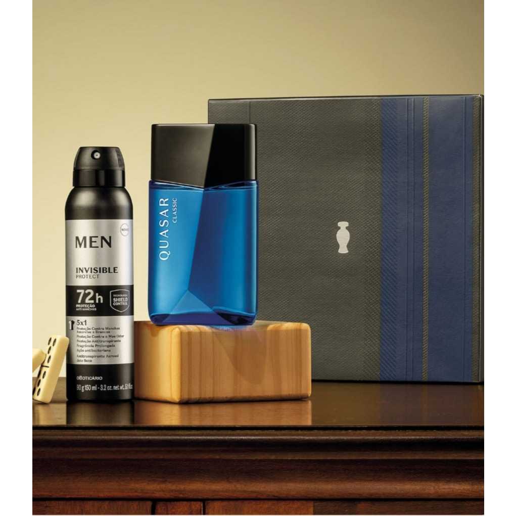 Kit Presente Dia dos Pais Quasar Classic (2 itens) | Shopee Brasil