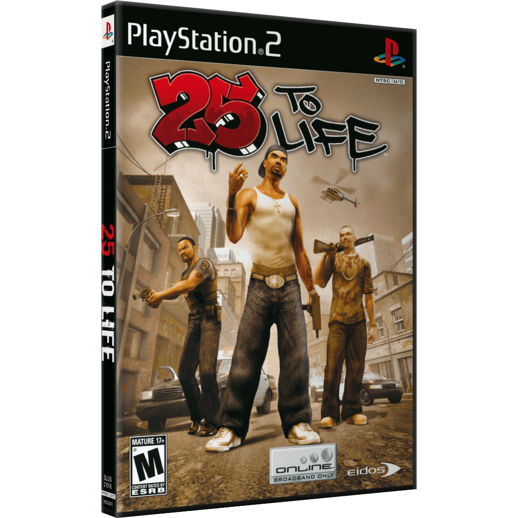 25 to Life Jogo Playstation 2 Ps2 | Shopee Brasil