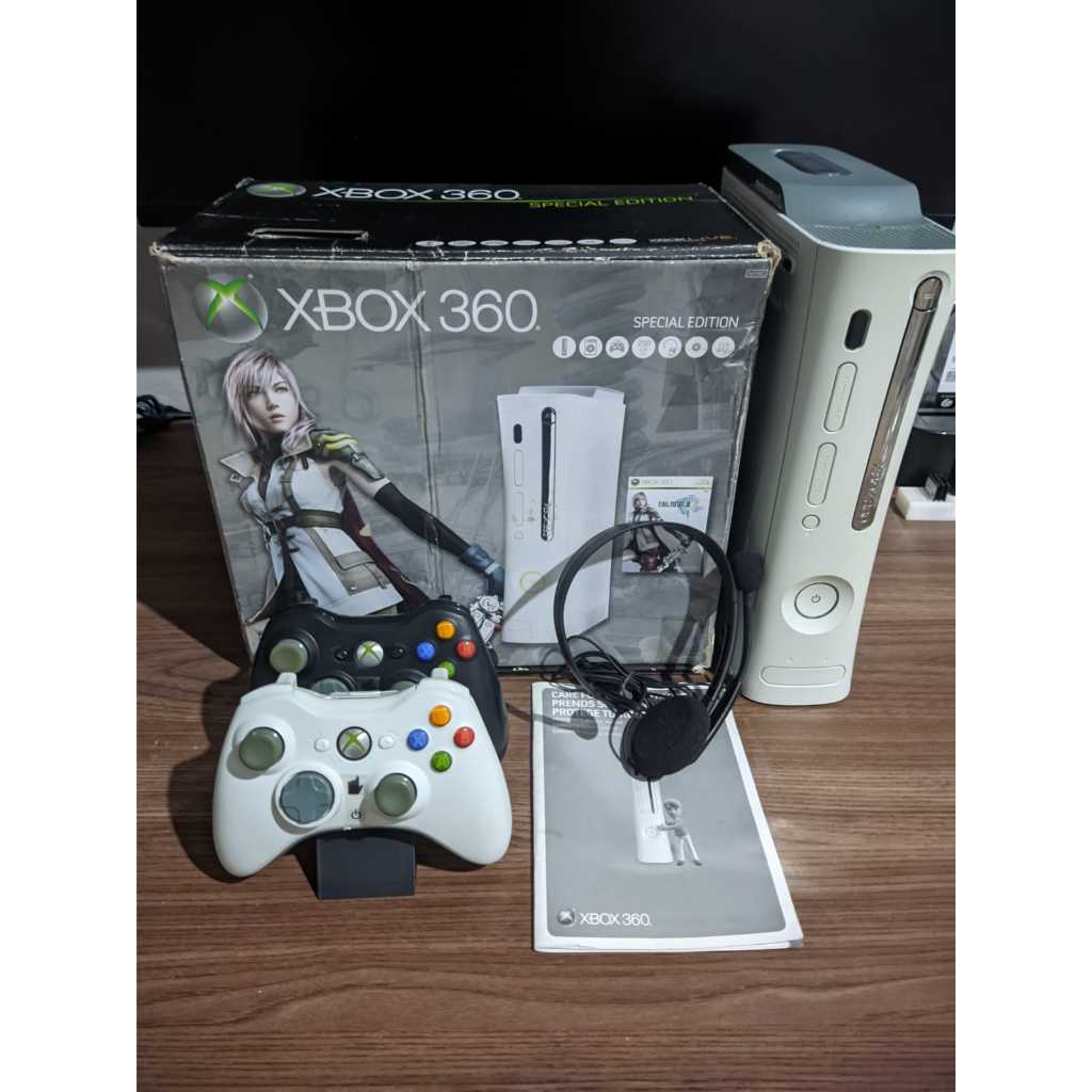 Xbox 360 RGH HD 1TB Edição Especial Final Fantasy Completo | Shopee Brasil