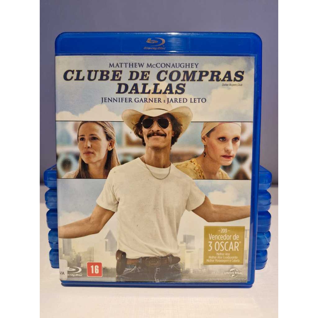 CLUBE DE COMPRAS DALLAS - Matthew McConaughey - Blu-ray - Original | Shopee Brasil