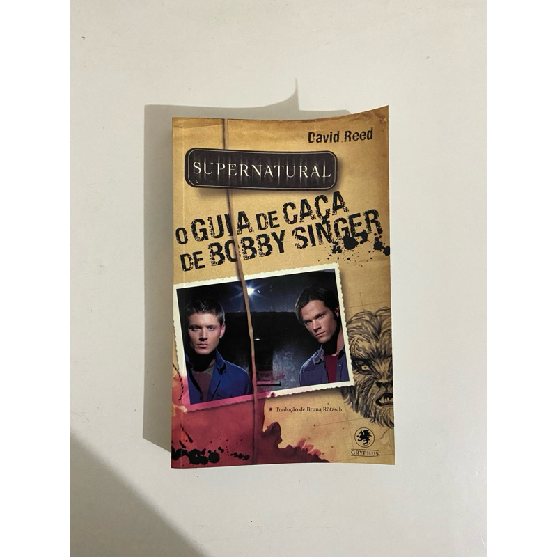 Livro - O guia de caça de Bobby Singer (Sobrenatural) | Shopee Brasil
