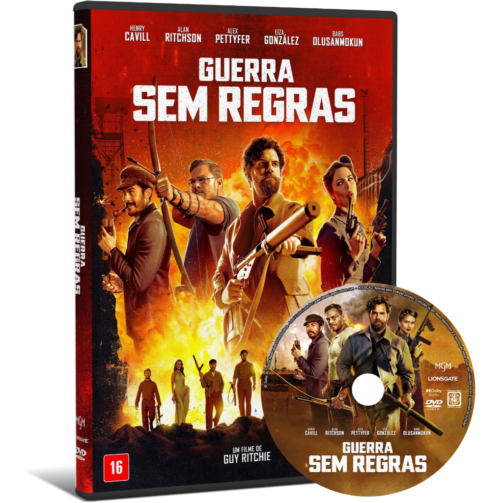 DVD Guerra Sem Regras (2024) | Shopee Brasil