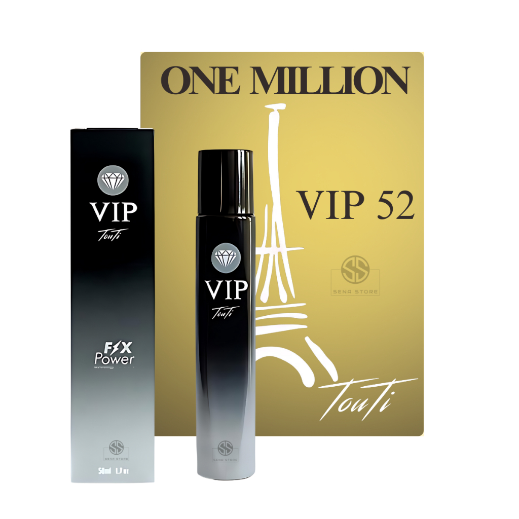 Perfume Touti Vip 52 Million Alta Fixação Fragrancia Importada Sedução ...