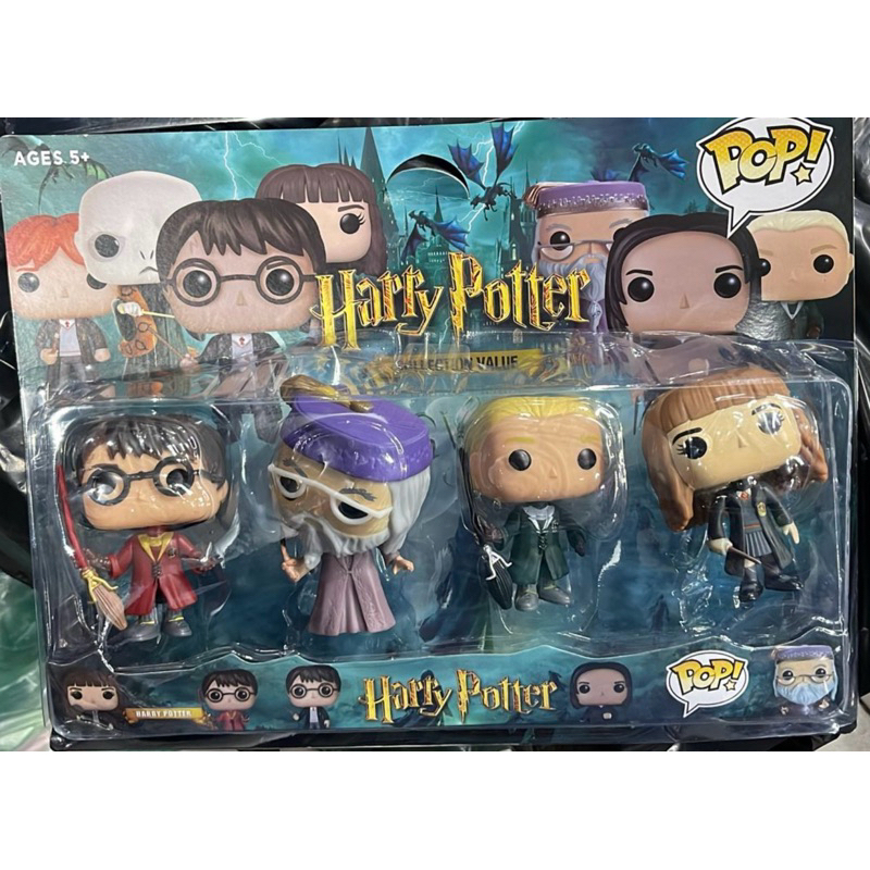 Coleção Harry Porter c/4 bonecos Pop | Shopee Brasil