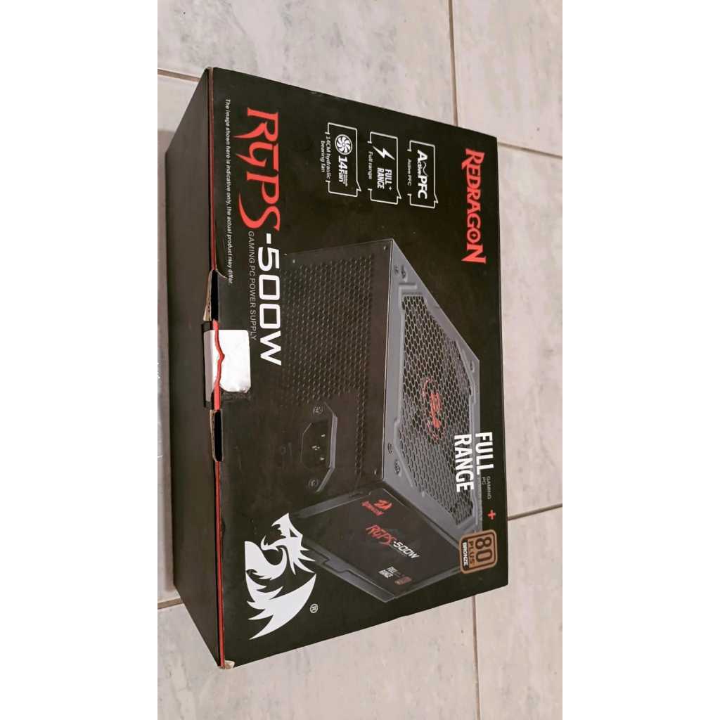 Fonte Red Dragon 500W RGPS Selo TecLab | Shopee Brasil