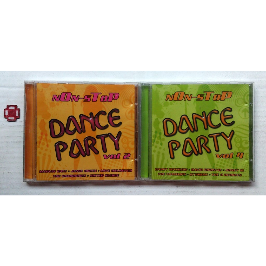 Cd Non Stop Dance Party - Vol. 2 + Vol. 4 = São 2 Cds | Shopee Brasil